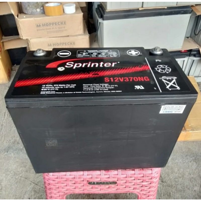 Jual Battery Vrla Sprinter pabrikan amerika 12v-100ah | Shopee Indonesia
