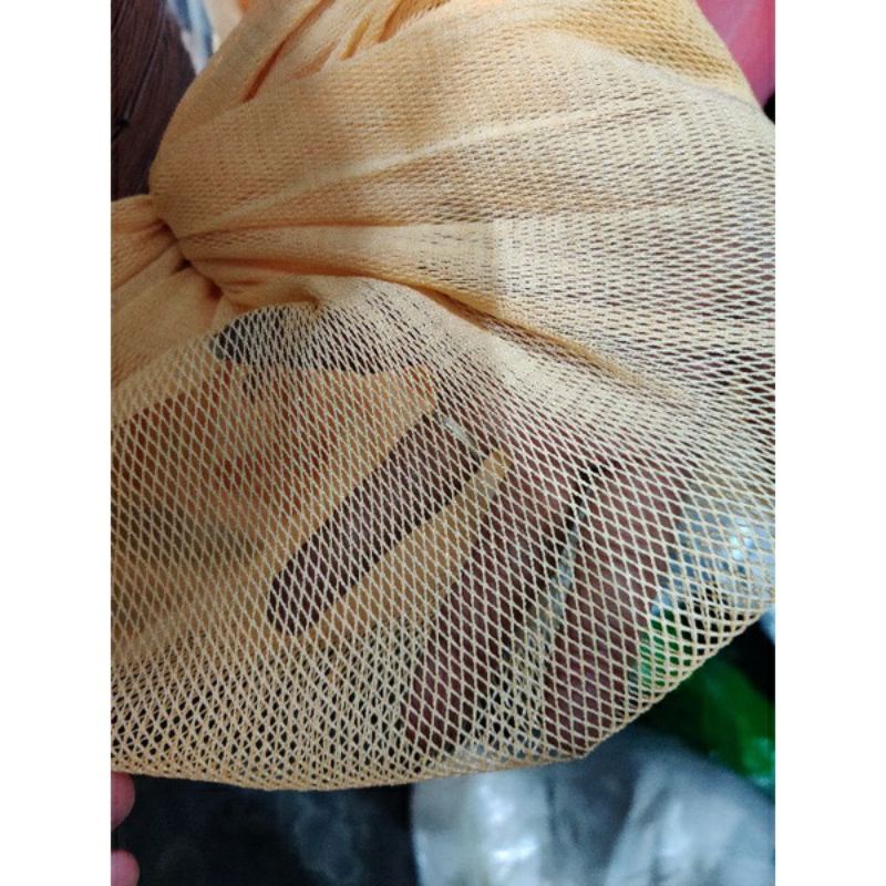 Jual (Harga per setengah Meter) Jaring Bolga Udang 1/4 inch Warna Krem ...