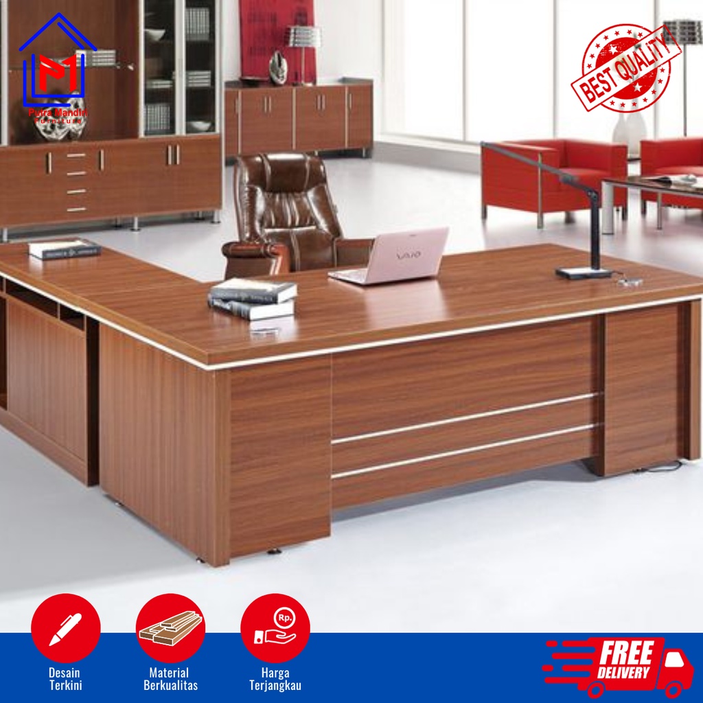 Jual Interior Meja Direktur Kantor | Custom Meja Direktur| Furniture ...