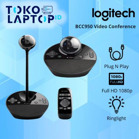 Jual Logitech BCC950 Conference Cam WebCam Camera | Shopee Indonesia