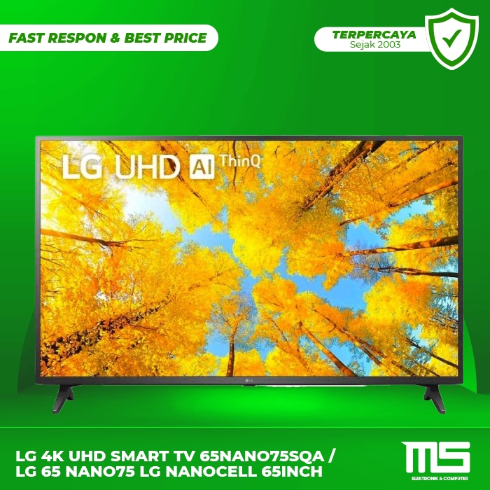 Jual LG 65UQ7500 REAL 4K SMART TV LG 65 INCH 2022 LG 65UQ7500PSF 65UQ7500 | Shopee Indonesia