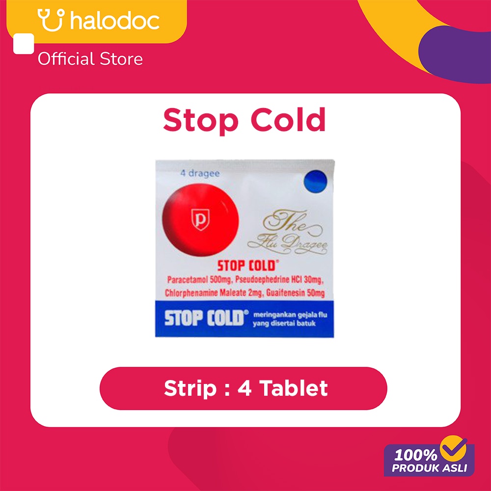 Jual Stop Cold 4 Tablet | Shopee Indonesia