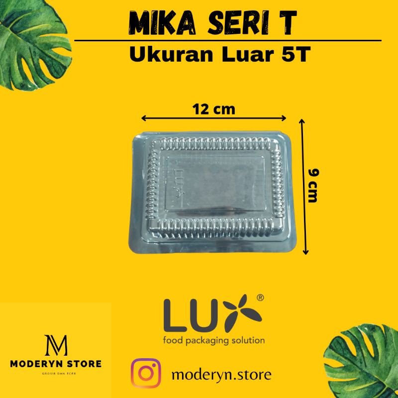 Jual MIKA PLASTIK / MIKA KUE / MIKA BENING / MIKA MAKAN UKURAN 4T 5T ...