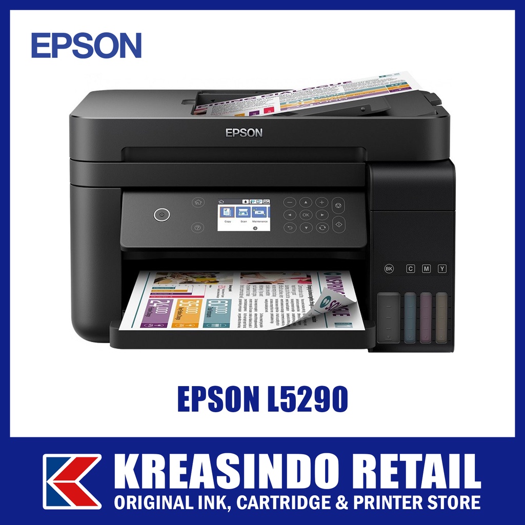 Jual Epson L5290 / L 5290 WiFi All-in-One Printer + ADF (Pengganti ...