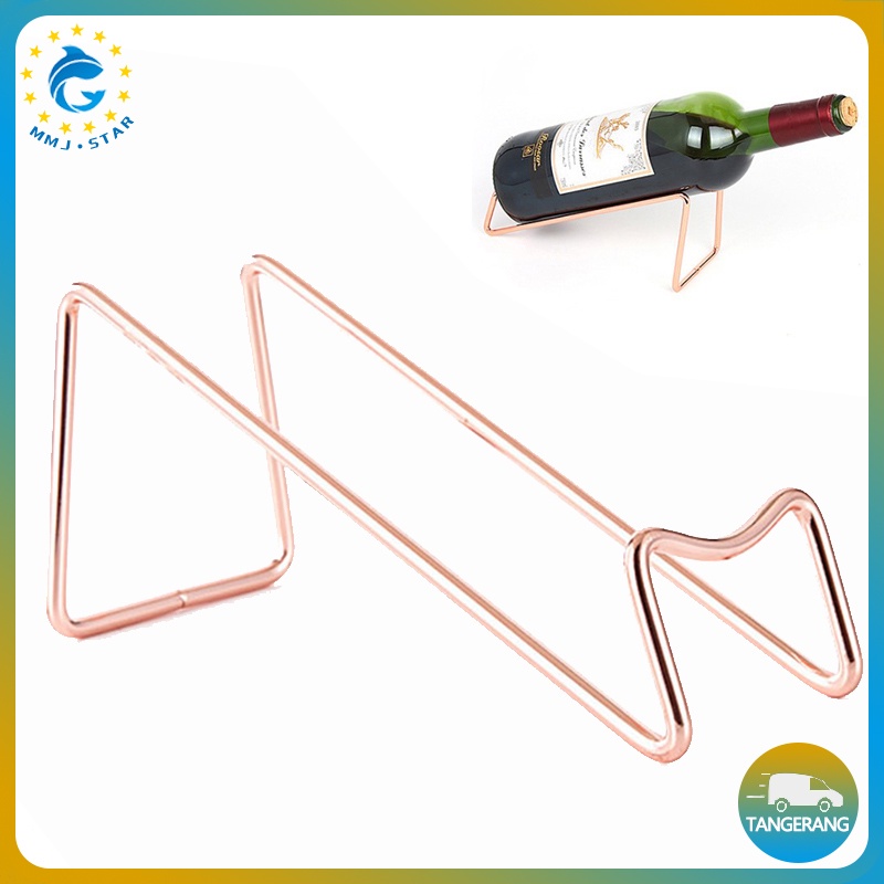 Jual 【Stainless Steel】Rak Botol Wine/Stand Botol Wine/Holder Anggur ...