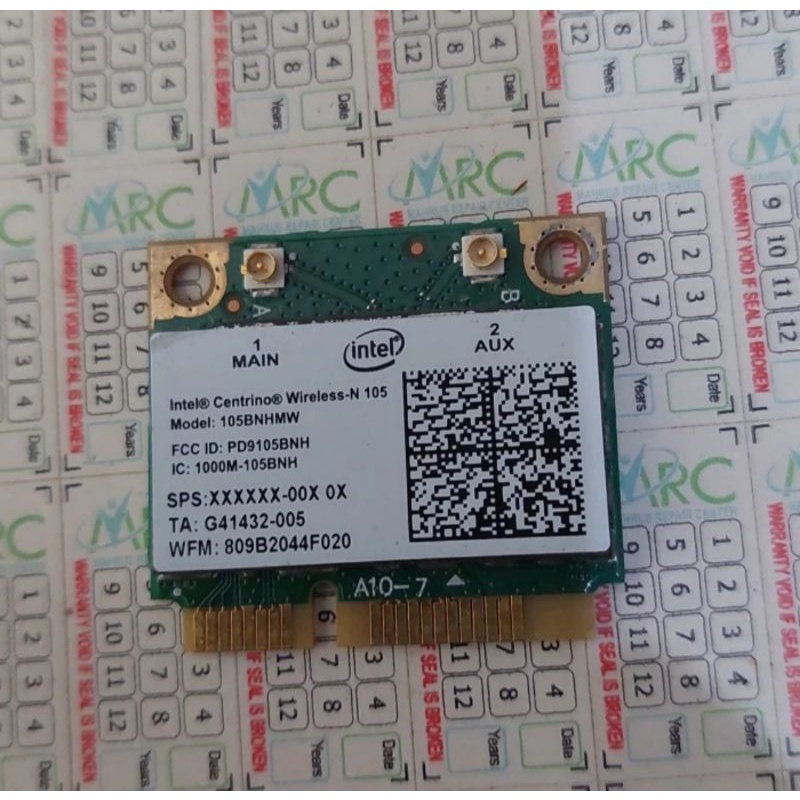 Jual Intel Centrino Wireless - N 105 105 BNHMW 802.11b / g / N 150 Mbps ...