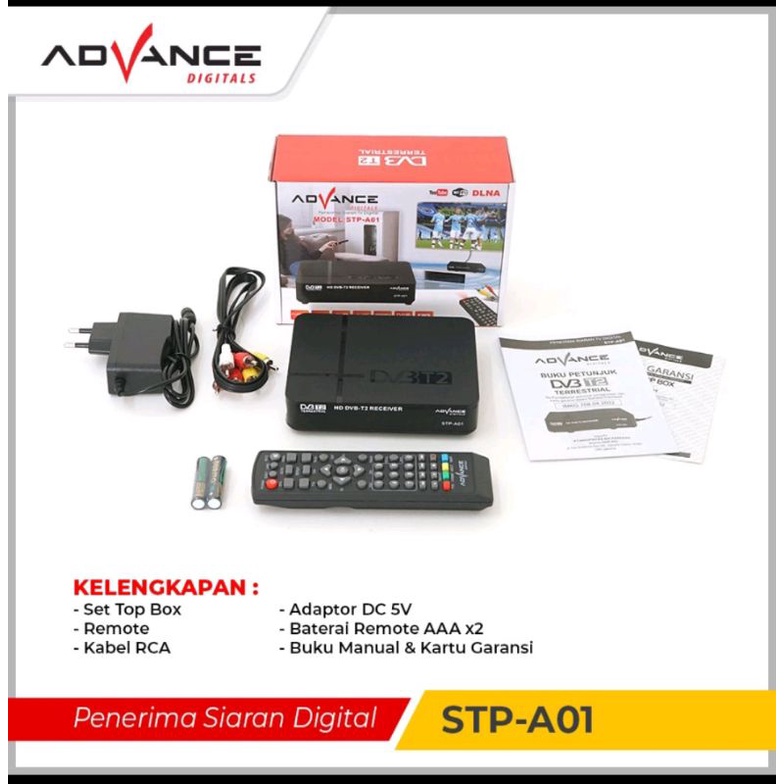 Jual STB SUPER HD set top box tv digital receiver penerima siaran full ...