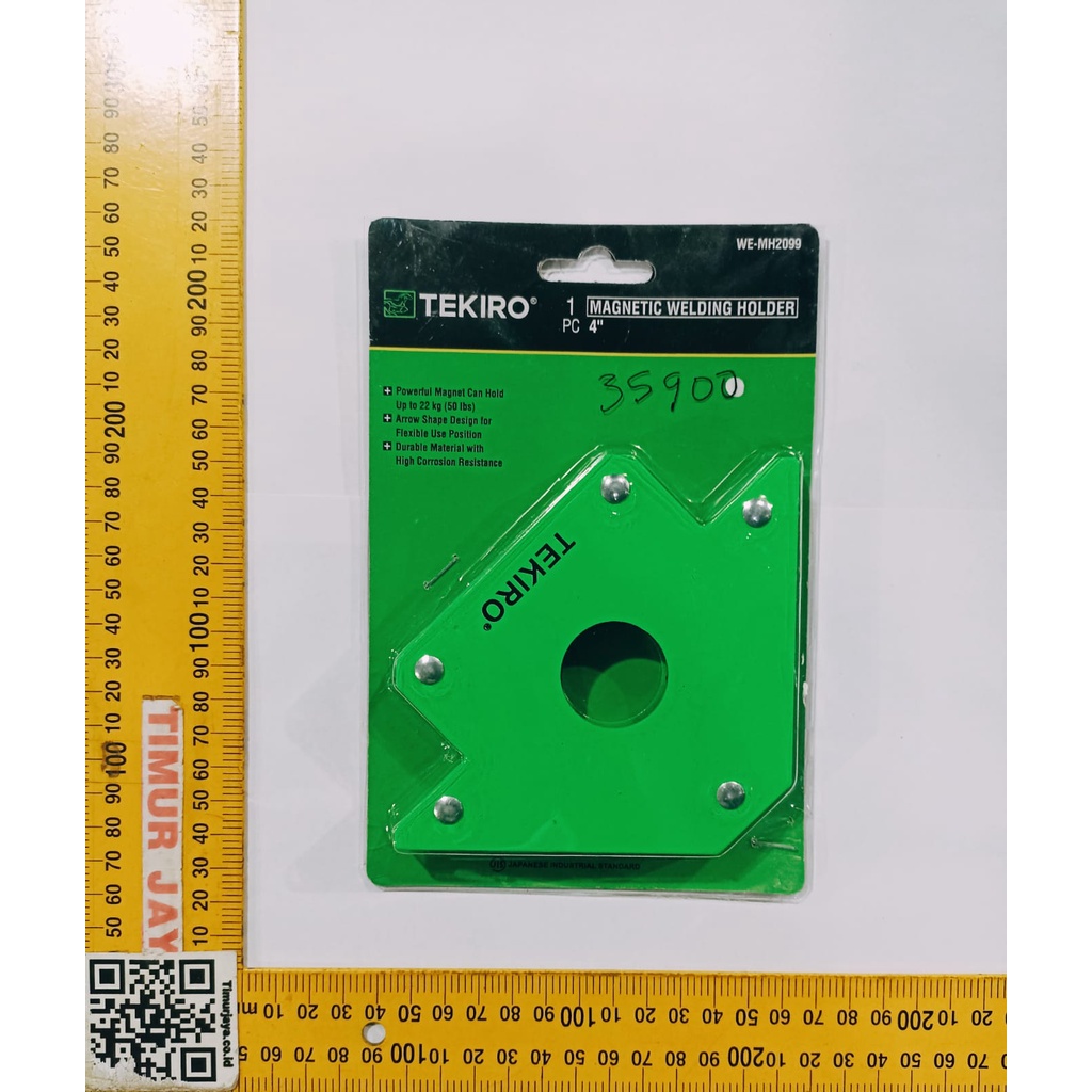 Jual TEKIRO SIKU las 4 inch Magnet Welding Siku magnet 25 lbs | Shopee ...