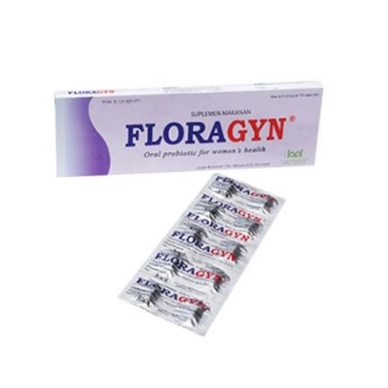 Jual FLORAGYN STRIP ISI 10 KAPSUL OBAT INFEKSI SALURAN KEMIH KEPUTIHAN ...