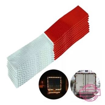 Jual STIKER REFLEKTOR DISHUB UJI KIR STICKER REFLECTOR TRUK 3M MERAH ...
