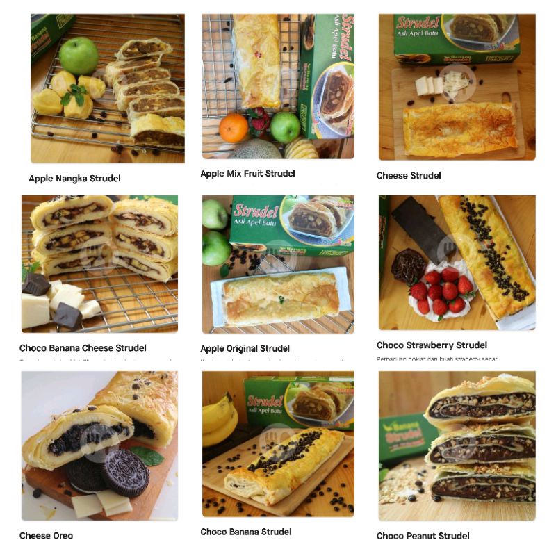 Jual Strudel Asli Apel Malang ( Banana Strudel) | Shopee Indonesia