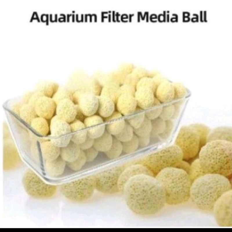 Jual Super bioball keramik / bio ceramic ball media filter rumah ...