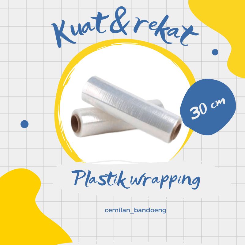Jual PLASTIK WRAPPING 30 CM | Shopee Indonesia
