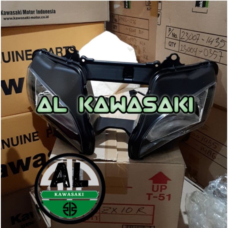 Jual reflektor lampu depan headlamp kawasaki zx10r zx10 r zx-10r ...