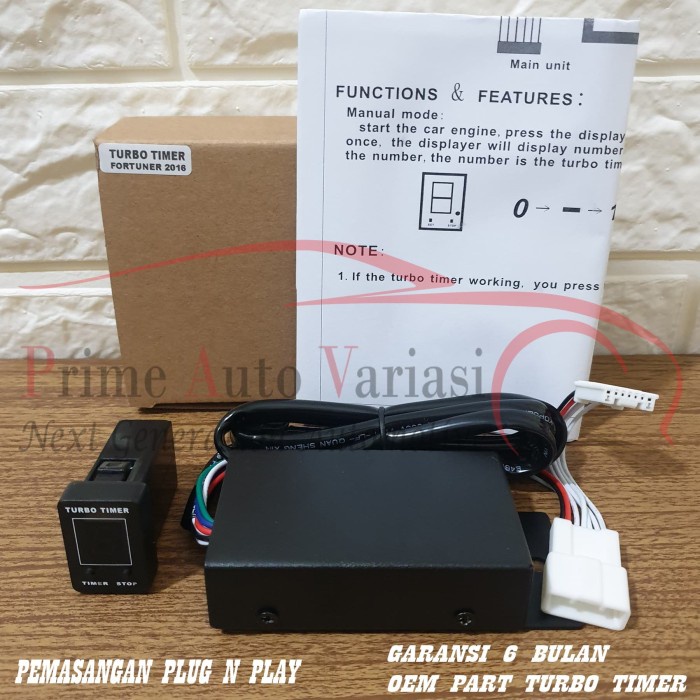 Jual Kelistrikan Turbo Timer Oem All New Fortuner Vrz 2016 2020 ...
