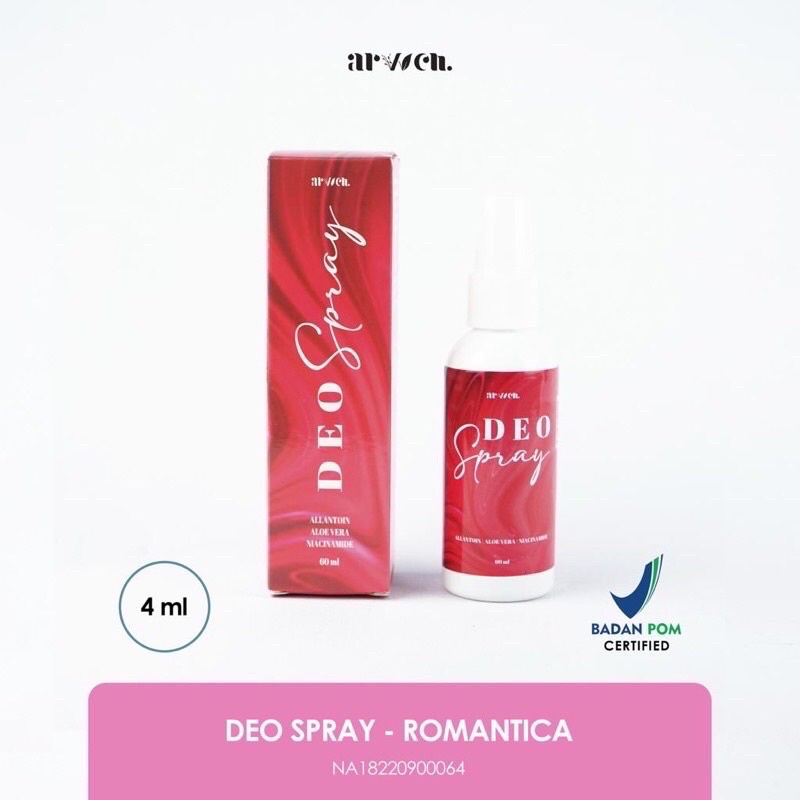 Jual kemasan baru Arven 3in1 Deo splash arvven deosplash deodorant ...