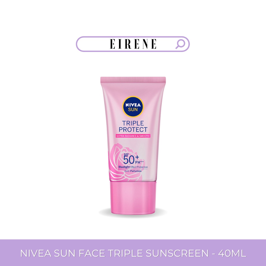 Jual Nivea Sun Triple Protect Hokkaido Rose SPF50++ / Nivea Sunscreen ...