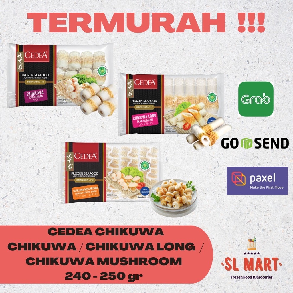 Jual Cedea Chikuwa Mini / Chikuwa Long / Chikuwa Mushroom All Variant ...