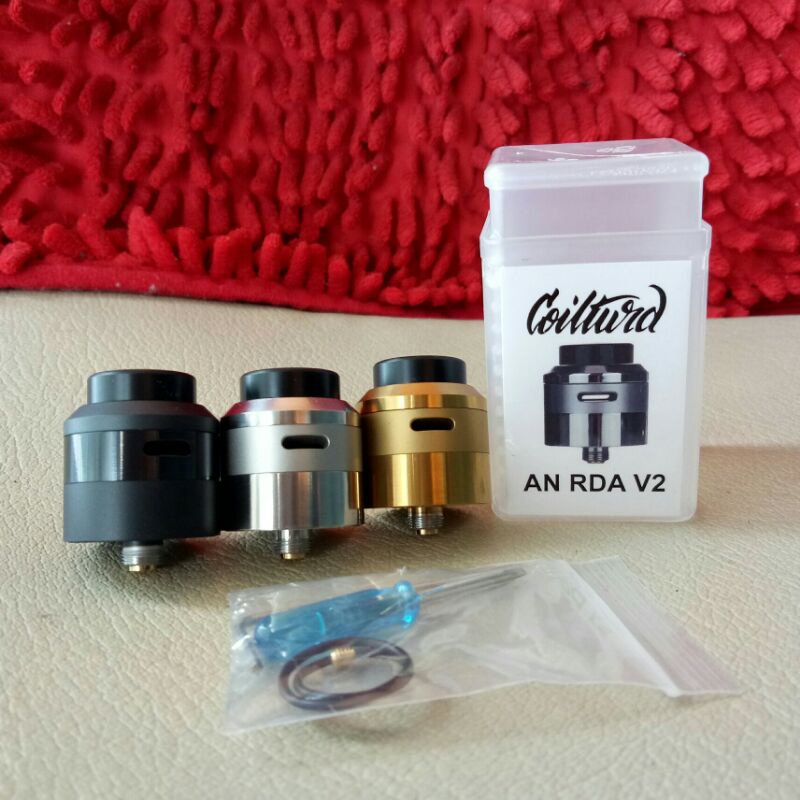 Jual RDA AN RDA V2 24MM BY COILTURD HIGHCLONE BAHAN BERAT | Shopee ...