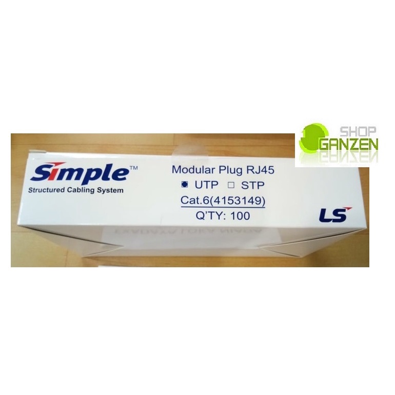 Jual LS CONNECTOR RJ45 CAT6 / CAT 6 Konektor UTP Rj45 (100PCS) | Shopee ...
