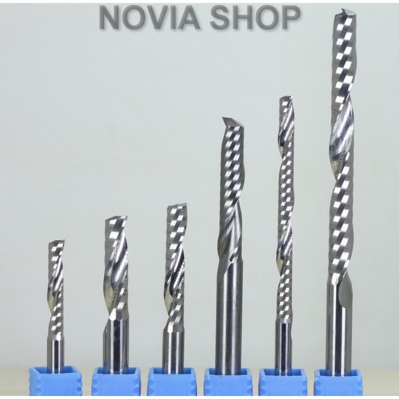 Jual Mata CNC Router Bit Single Flute 1F 6mm 8mm 10mm | Shopee Indonesia