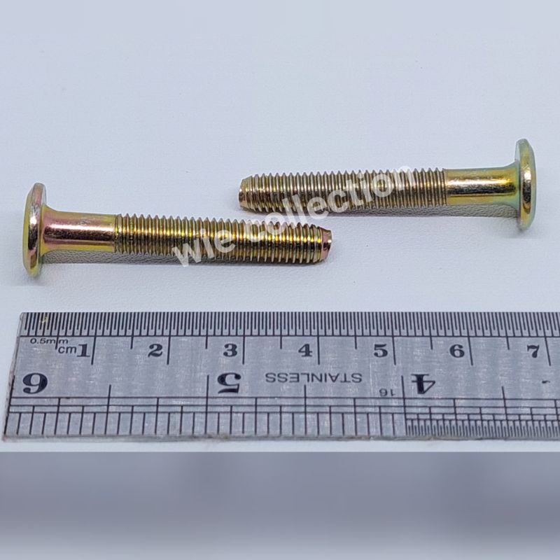 Jual BAUT JCBC M6 X 40 KUNING KUNCI L / BAUT LIGNA 6MMX40MM KUNING KUNCI L | Shopee Indonesia