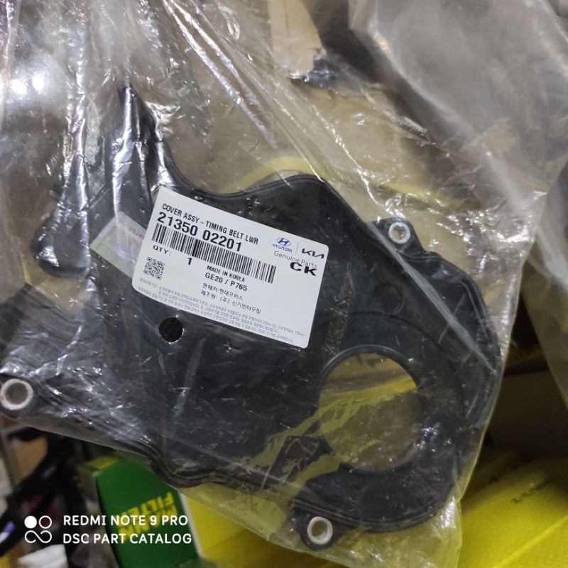 Jual Cover bawah timing belt i10 Picanto Atoz 1100cc 21350-02200 21350 ...