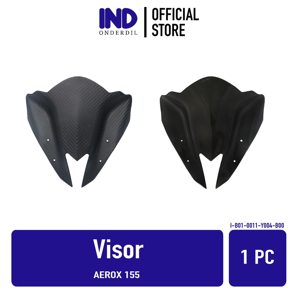 Jual Visor Model Batman Aerox 155 New-Old-Lama-Baru Hitam-Karbon ...