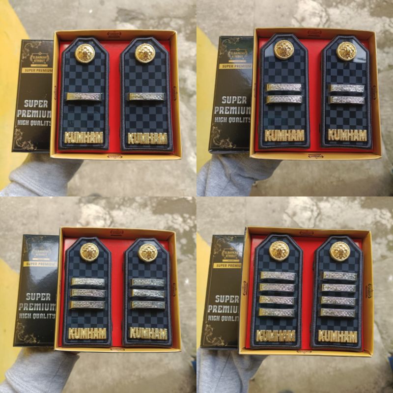 Jual PANGKAT PDU KUMHAM TERBARU DASAR AKRILIK ASLI GOLONGAN 2A 2B 2C 2C ...