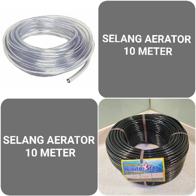 Jual Selang akuarium selang aerator udara 10 meter | Shopee Indonesia