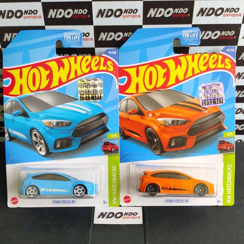 Jual Hot Wheels Ford Focus RS - Factory Sealed 2022 | Shopee Indonesia