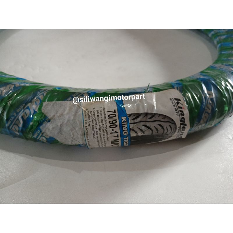 Jual Ban Motor Tube Type (NON TUBLES) KINGLAND 70/90-17 Tiger Ban Motor ...