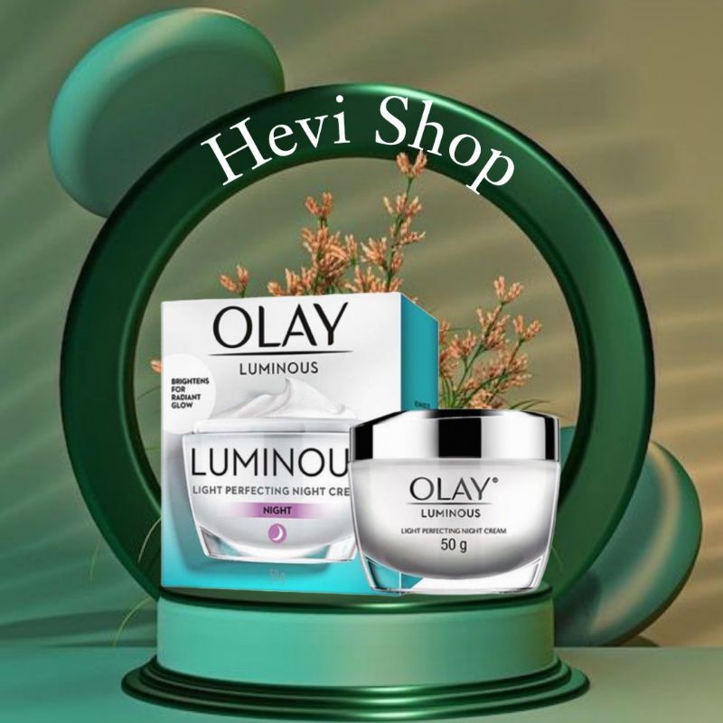 Jual OLAY Luminous Light Perfecting Night Cream (50gr) | Shopee Indonesia
