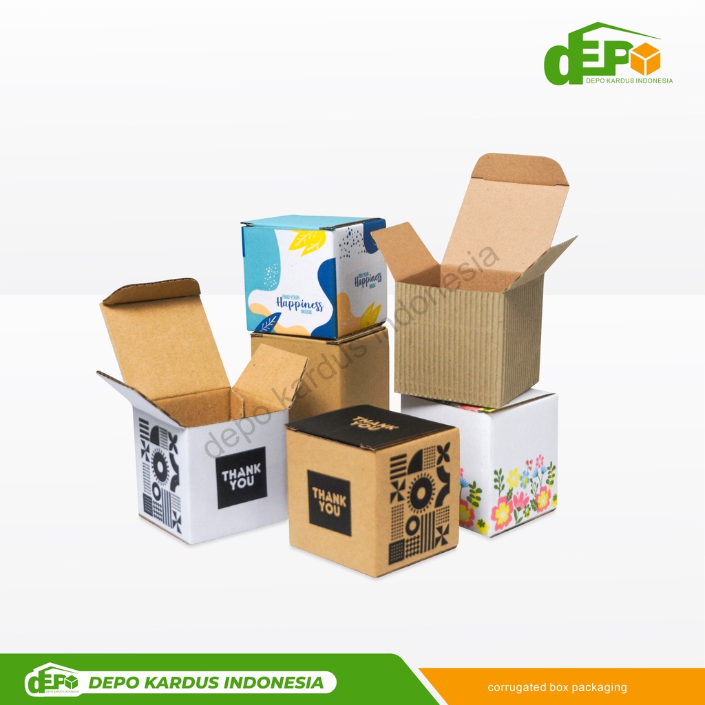 Jual Depo Box 8x8x8 cm (CryBaby) Box/kardusmini/karduskecil/boxkecil ...