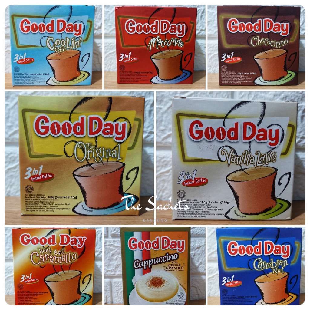 Jual Good Day 3in1 Instant Coffee Sachet | Shopee Indonesia