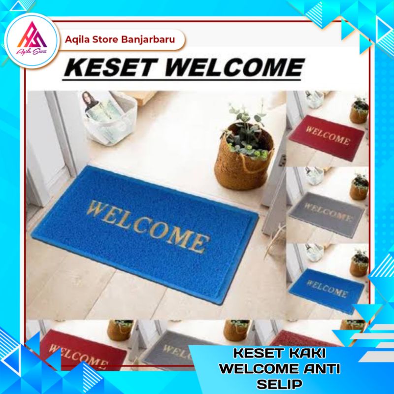Jual Keset Welcome / Keset Lantai / Keset Kaki / Keset Bihun Anti Selip ...