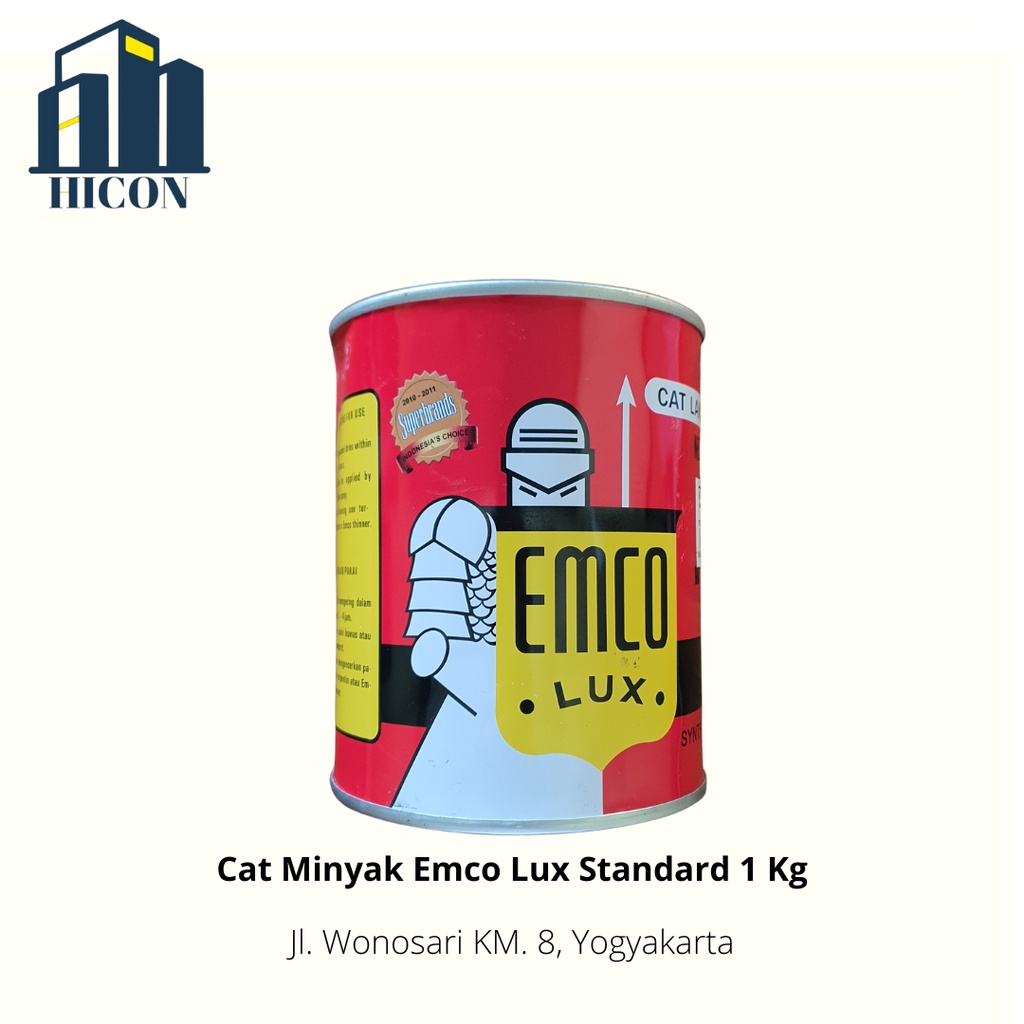 Jual Cat Minyak Kayu dan Besi EMCO STANDARD 1 Kg | Shopee Indonesia