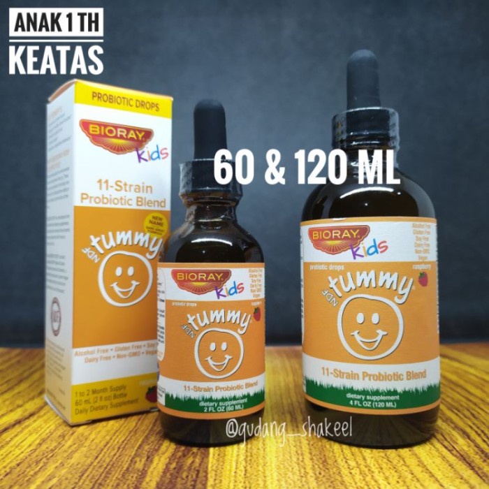 Jual Bioray Kids NDF Tummy Probiotic Drop 60 / 120 ml Kesehatan ...