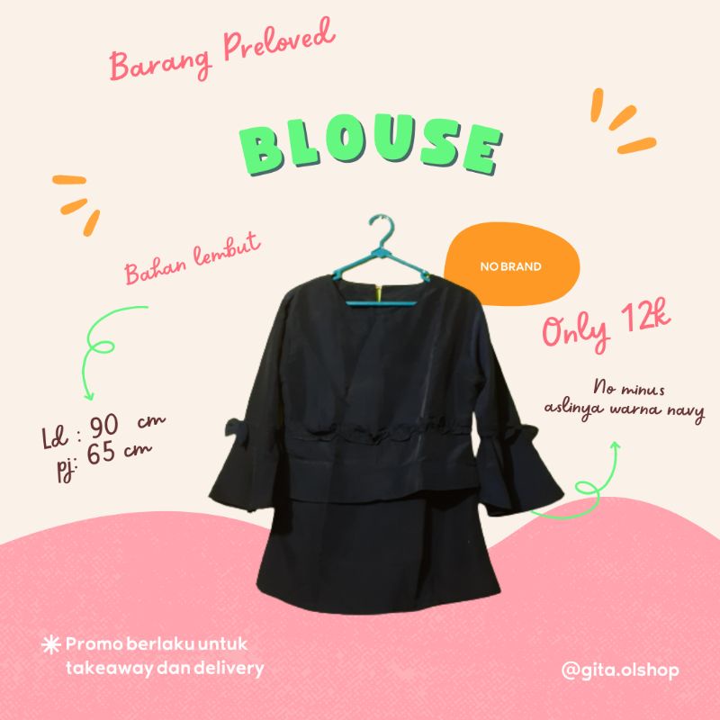 Jual Blouse Preloved | Shopee Indonesia