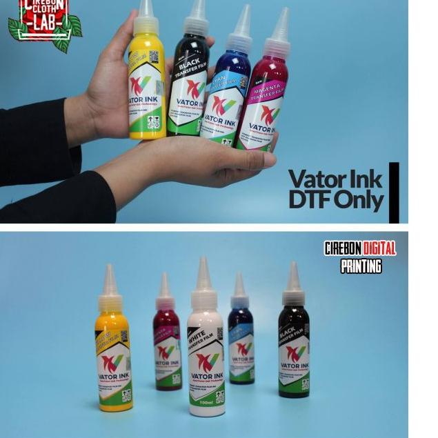 Jual Langsung Kirim Tinta DTF CMYK Vator Ink Tinta Warna Khusus DTF 100 ...