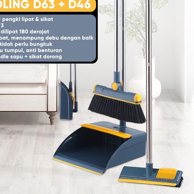 Jual Jangan Ragu Order style Satu Set Pengki Sapu dan Sikat Dorong D63 ...