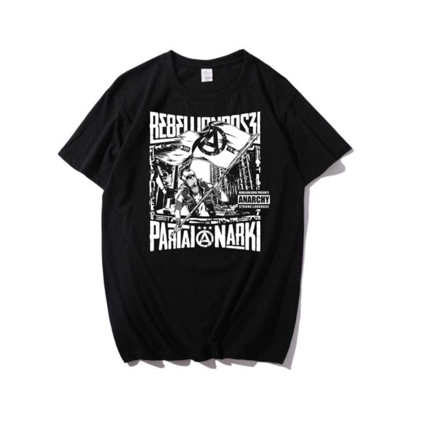 Jual T-shirts / REBELLION ROSE / MARJINAL punk and rock kaos band terlaris | Shopee Indonesia