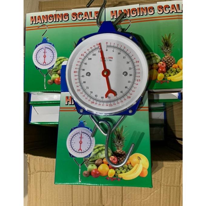 Jual Timbangan Gantung Besi Jarum 50Kg-Hanging Scale Timbangan Gantung ...