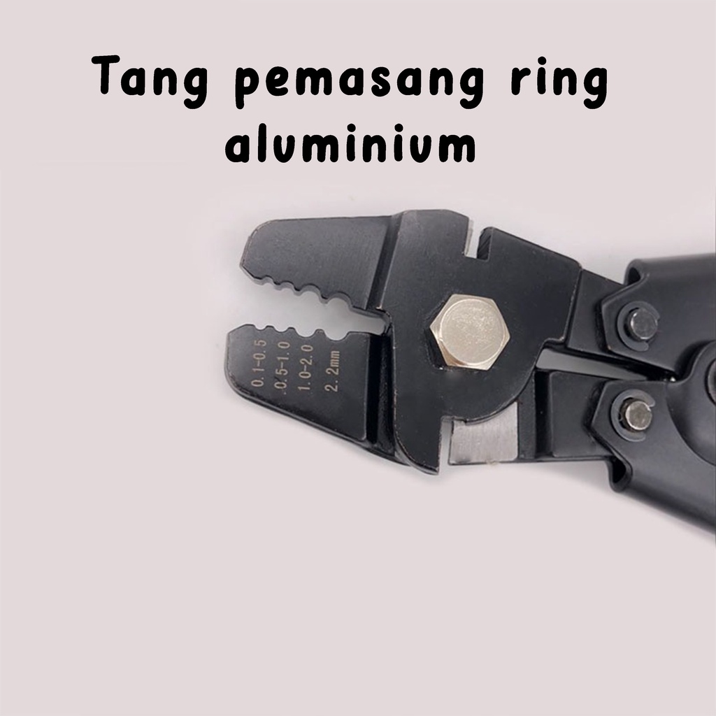 Jual Tang Pemasang Ring Aluminium Dan Pemotong Kawat Tang Crimping ...