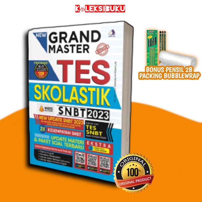 Jual Buku Snbt 2023 Grand Master Tes Skolastik Snbt 2023 Shopee