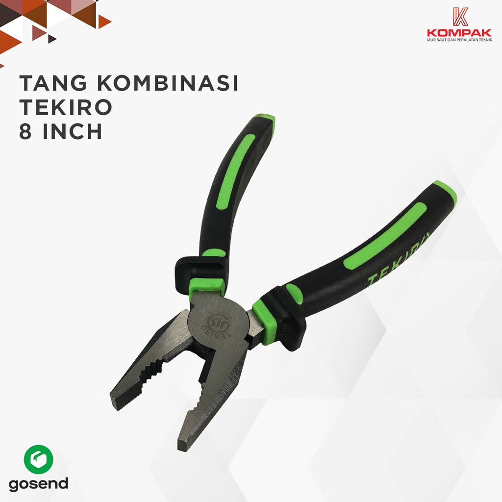 Jual Tang Combinasi TEKIRO Varian ukuran 4.5" / 7" /8" ORIGINAL ...