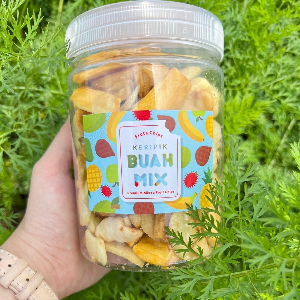 Jual APELICIOUS Keripik Buah Mix Fruta Premium /Keripik Buah Mix ...