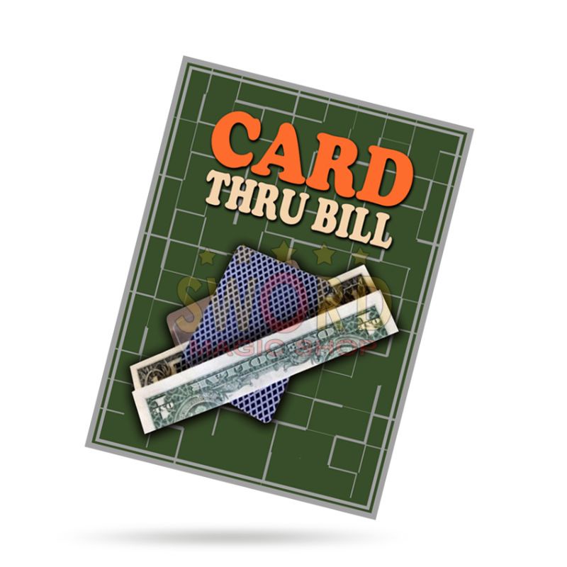 Jual Alat Sulap Card Thru Bill - Sulap Kartu Tembus Uang - Card Through ... Jual Alat Sulap Card Thru Bill - Sulap Kartu Tembus Uang - Card Through ...