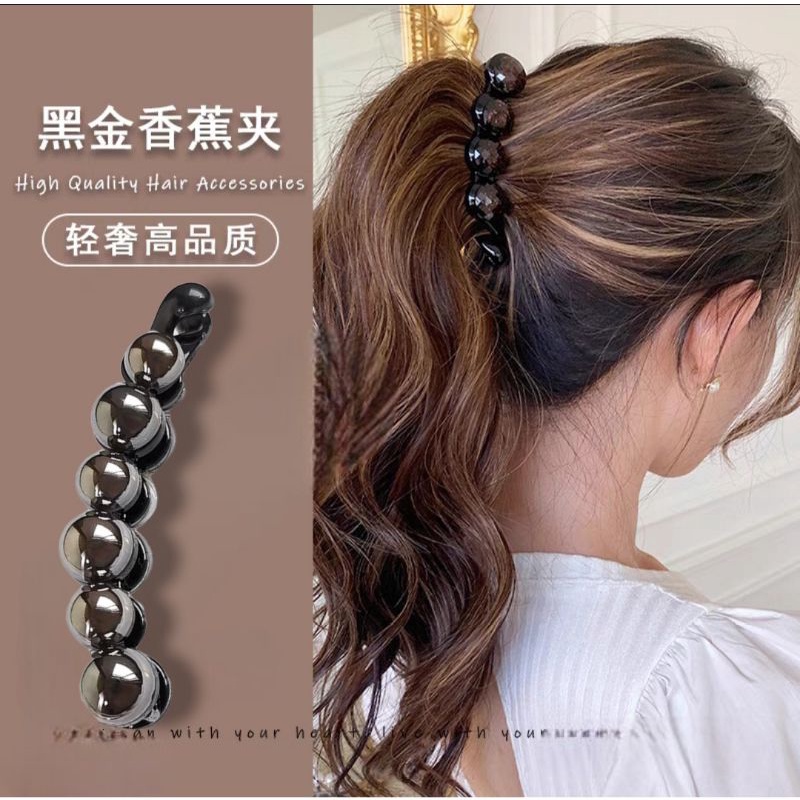 Jual Jepit Rambut Fashion Korea 10.5cm Jedai Pisang Match Klip Vertical ...