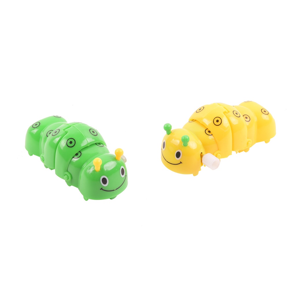 Jual Children Clockwork Spring Toy Green Plastic Cartoon Creeping ...